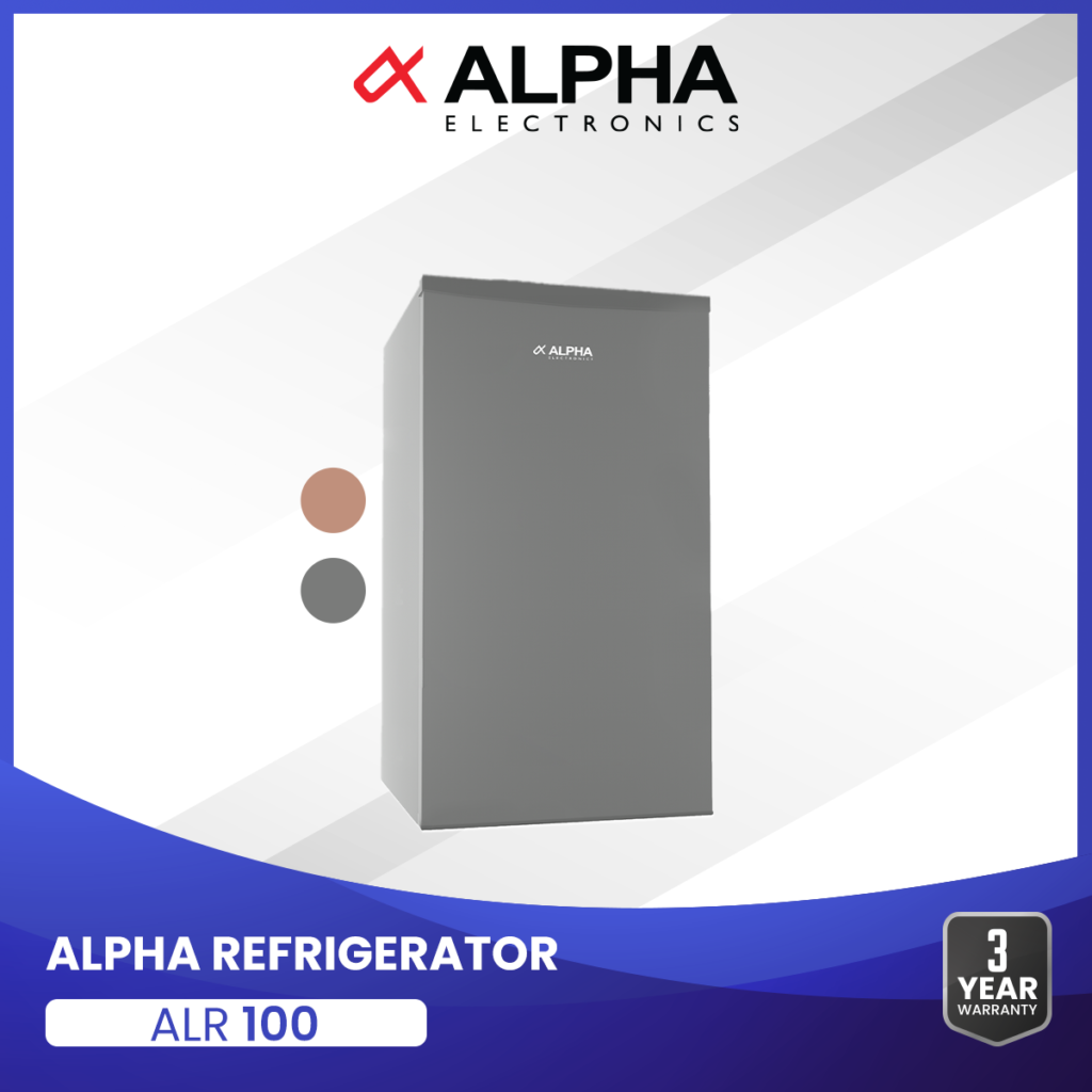 Alpha One-Door Refrigerator (ALR100) - Alpha International Company Limited