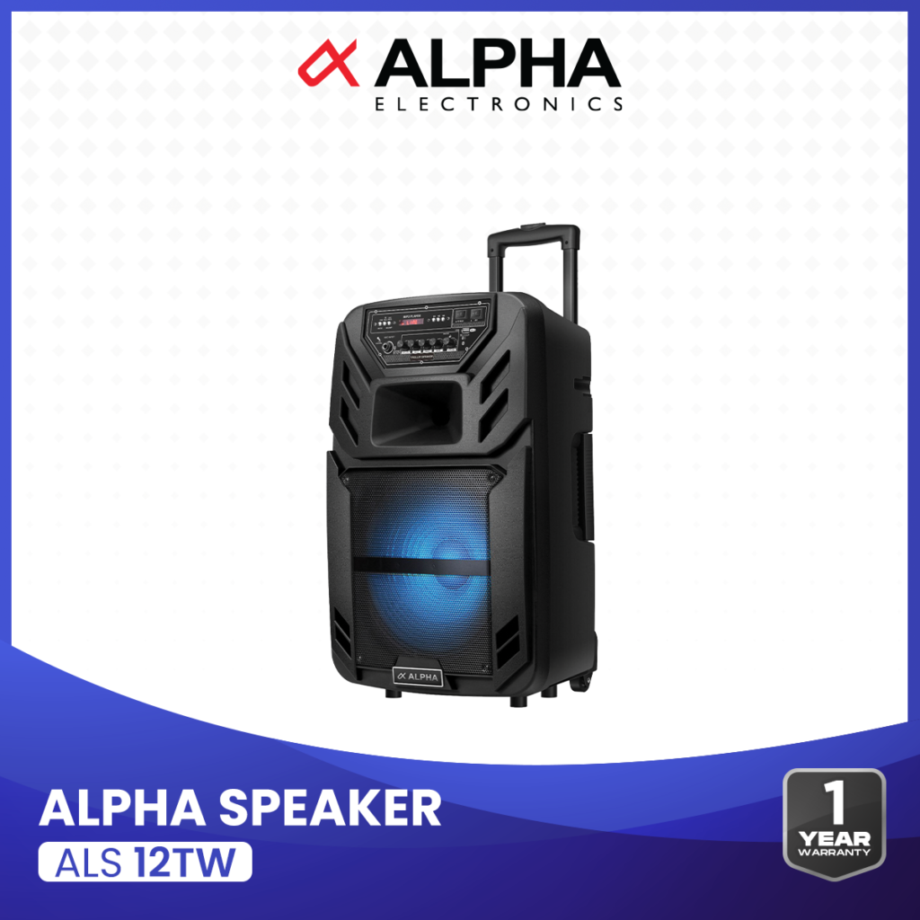 Alpha ALS 212TW Trolley Speaker - Alpha International Company Limited