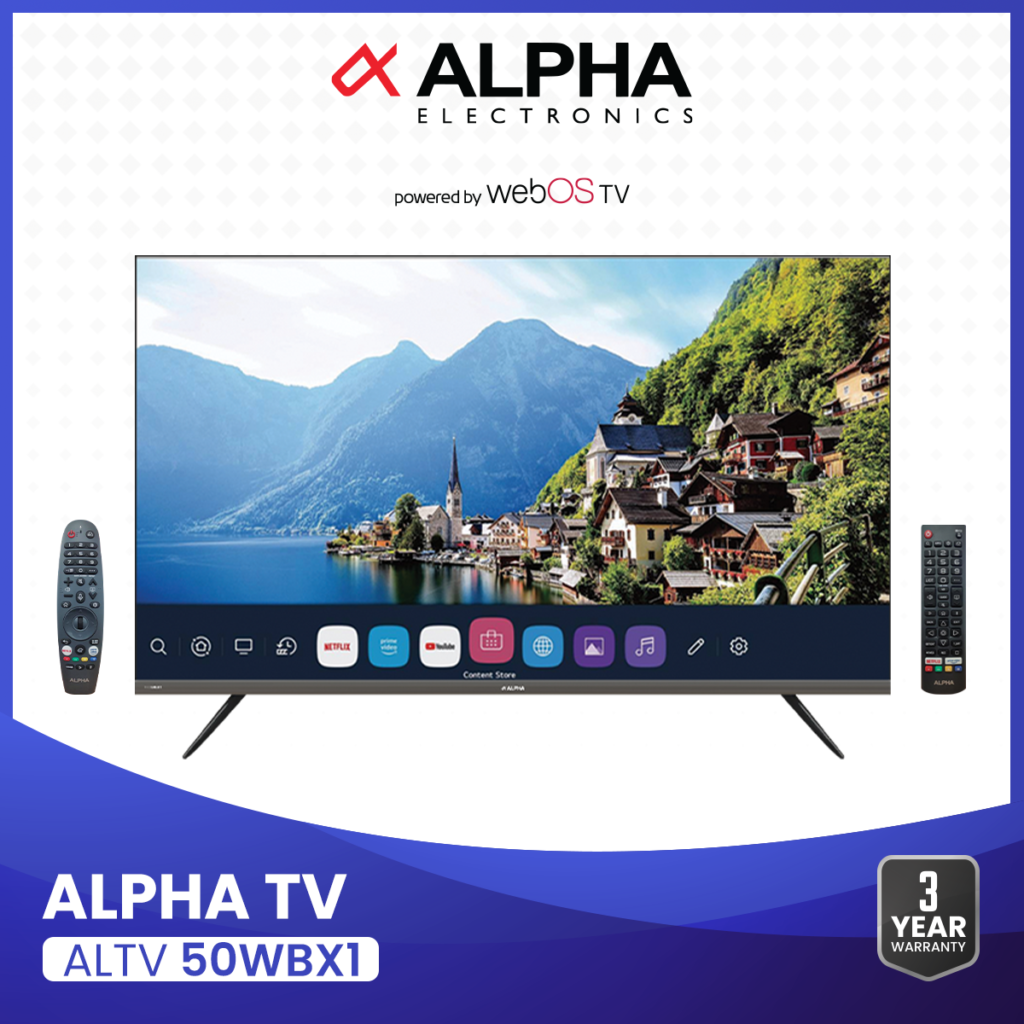 ALPHA 43"ProSmart ,WebOS TV (ALTV43WBX1) - Alpha International Company ...