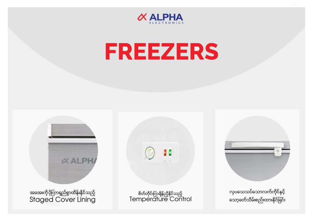 Alpha Chest Freezer (Premium Stainless Steel Series )(ALF165S) - Alpha ...